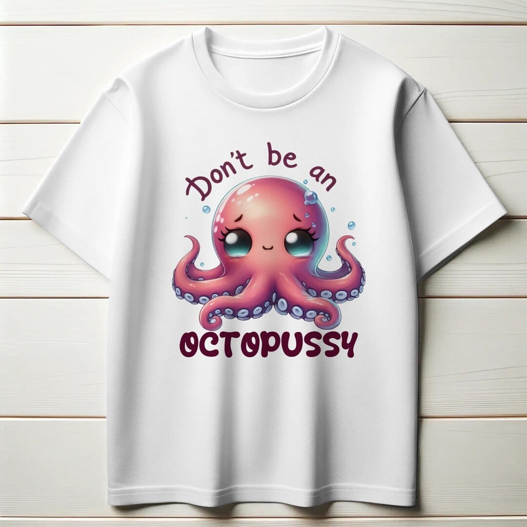 Funny Octopus PNG, Cute Ocean Digital Art, Kawaii Sea Life Design ...