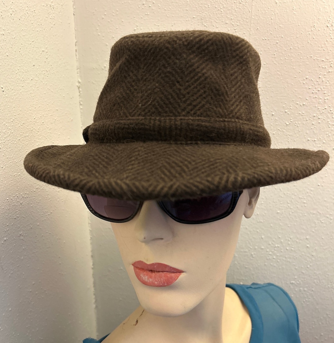 Tilley Endurables Brown Tweed Wool Hat 7 1/8 - Etsy
