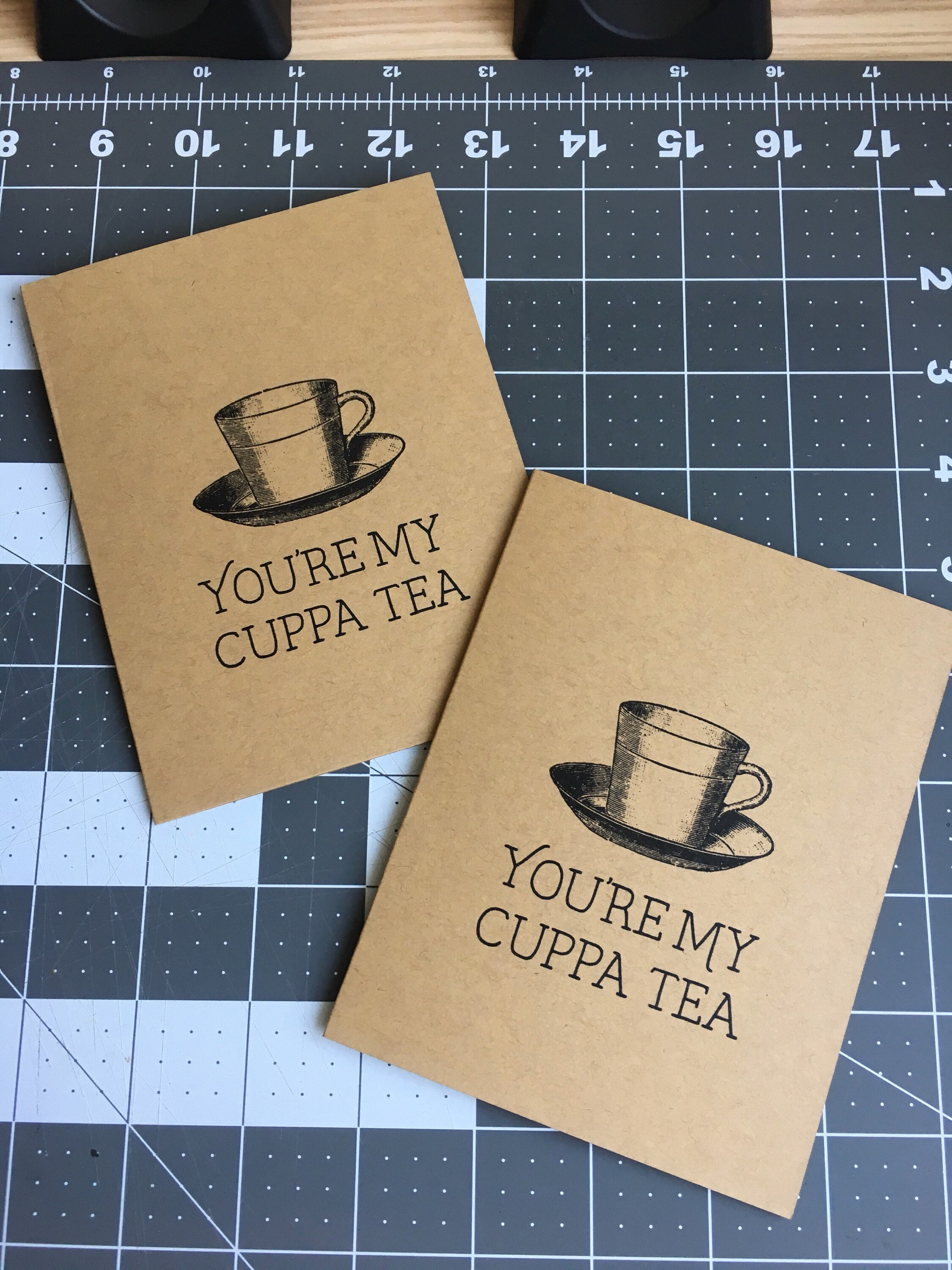 You're My Cup of Tea Card, Food Pun Card, My Cuppa Tea, British Humor ...