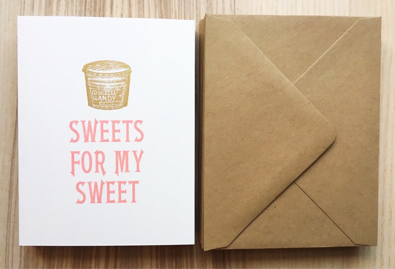 Sweets for My Sweet, Valentine's Day Card, Happy Valentine's Day, Love ...