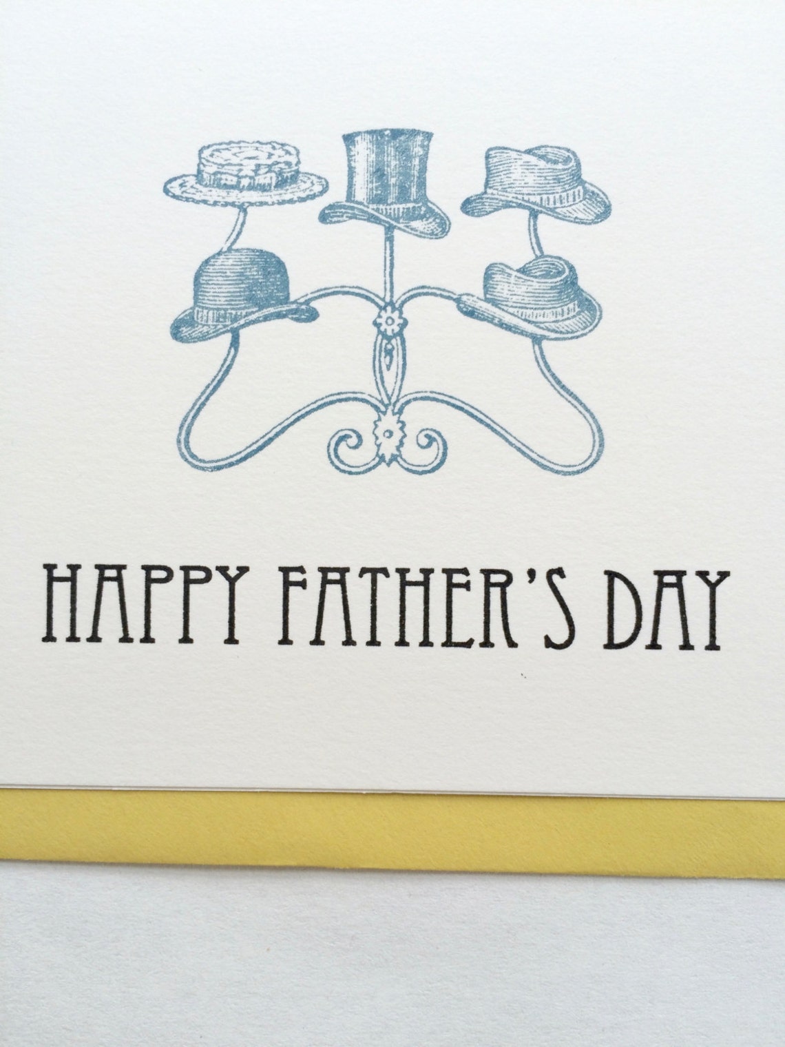 Father's Day Card, Happy Father's Day, Vintage Father's Day Card ...