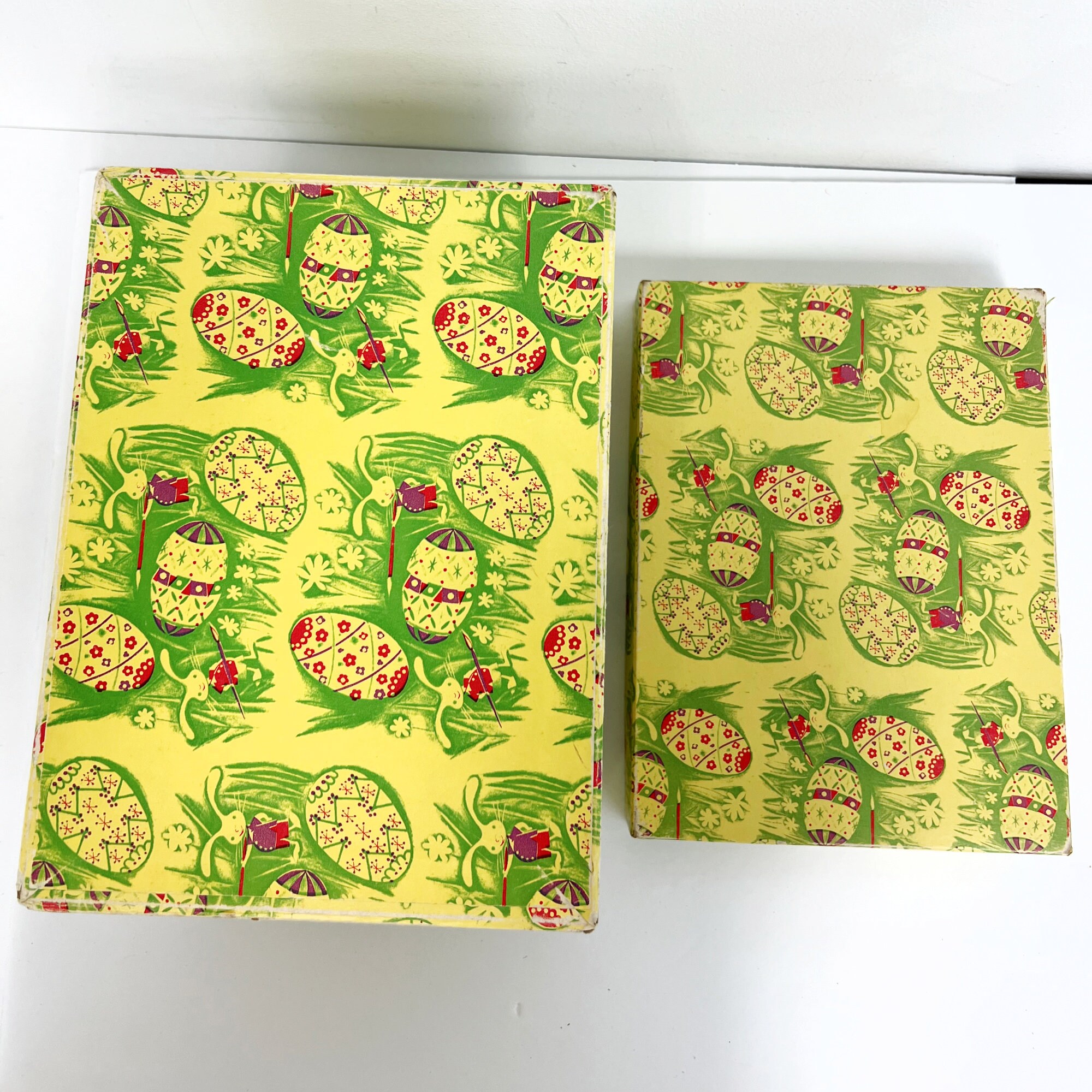 Vintage Easter Box Mid Century Candy or Gift Box With Lid Bunny ...