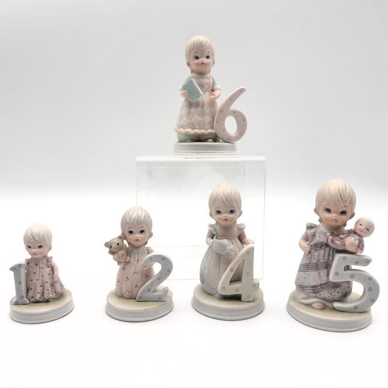 Lefton Birthday Figurine - Etsy