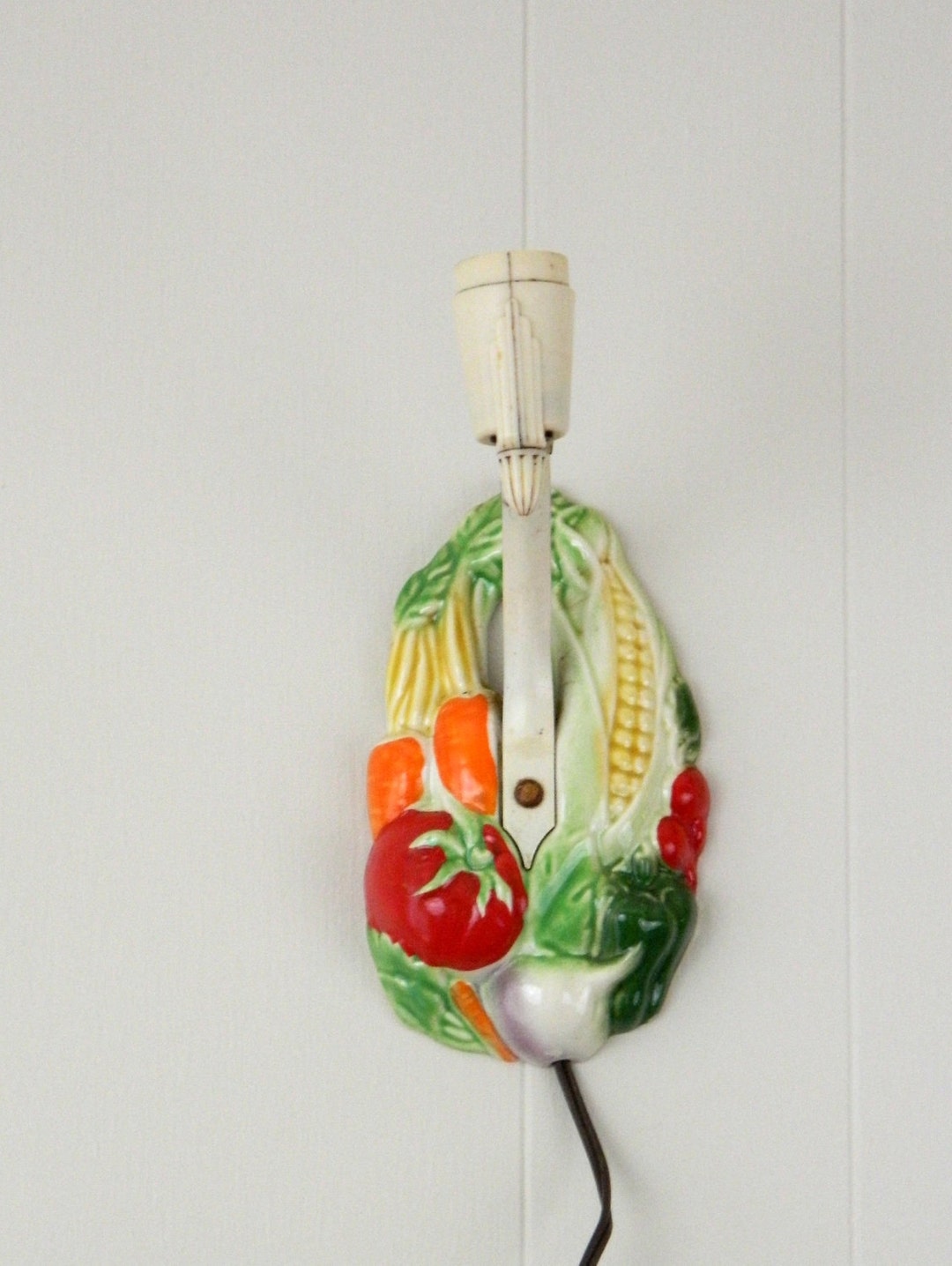 Vintage 1950s Kitchen Light Fixture Sconce | Mid Century Kitchen ...