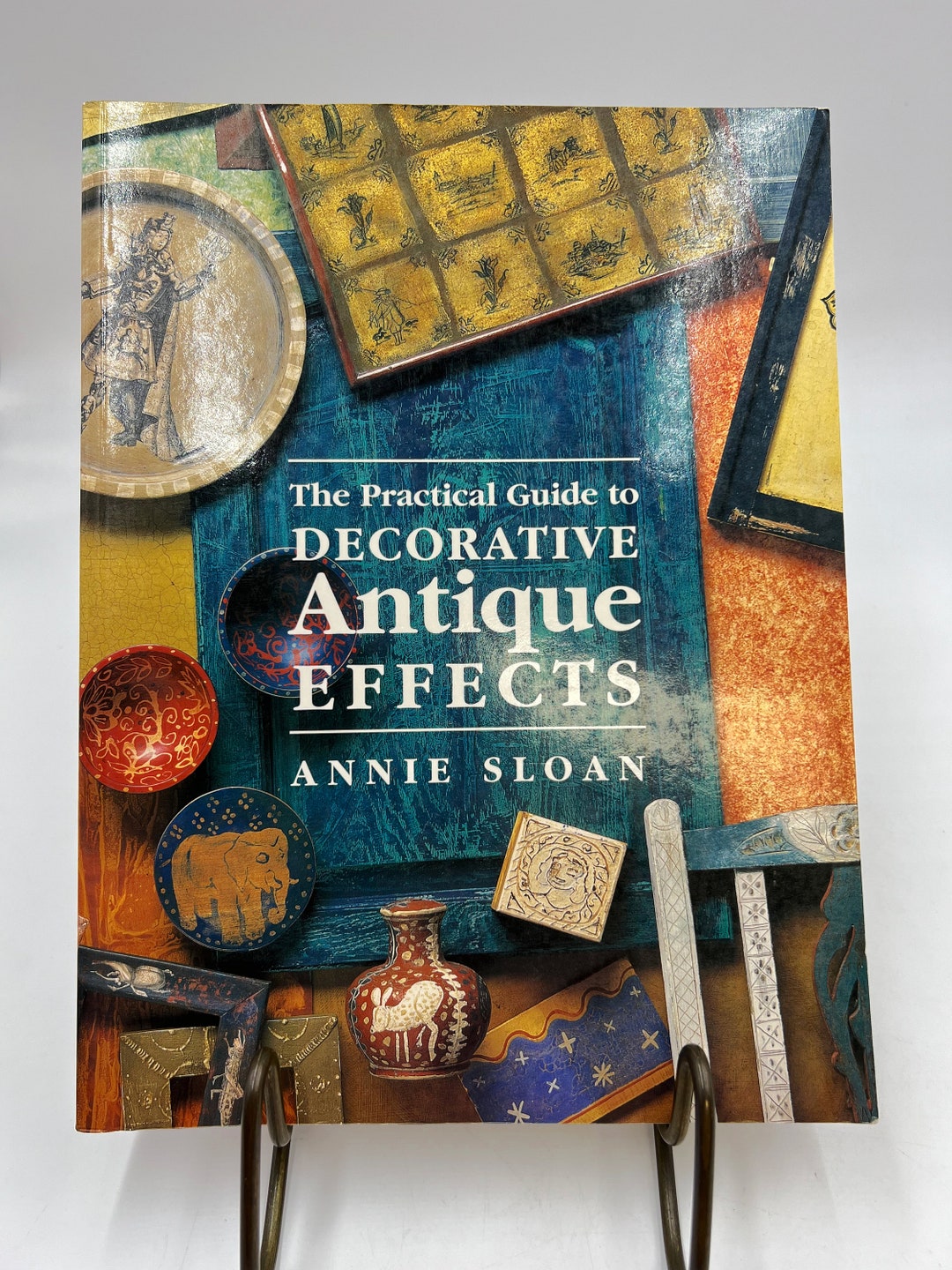 Vintage Annie Sloan Book | 90s Decorative Antique Effects | Soft Cover ...