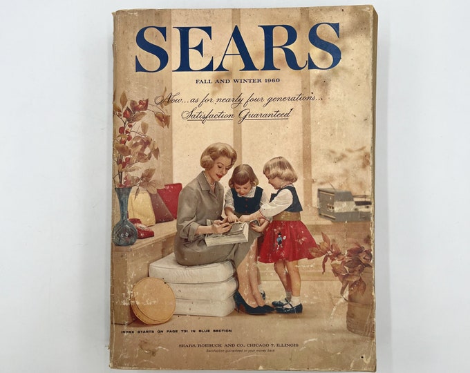 Vintage Sears Catalog | 1960 Fall and Winter Catalog | Clothes, Home ...