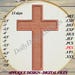 Cross APPLIQUE, Catholic Cross Embroidery Design, 13 Sizes, Instant ...