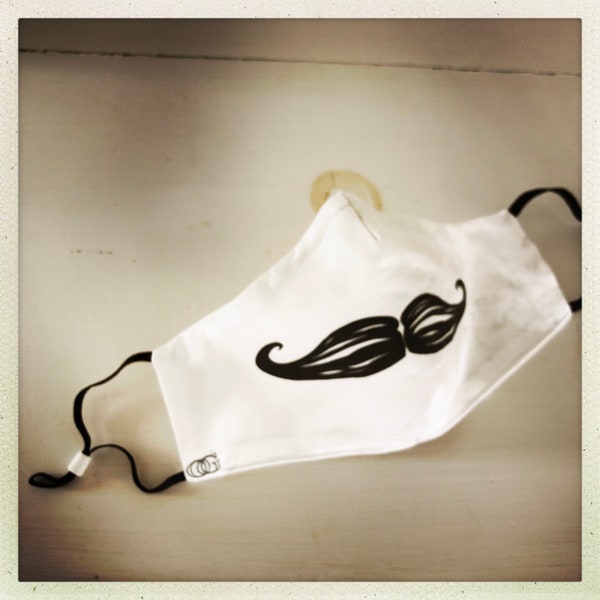 Mustache Mask - Etsy