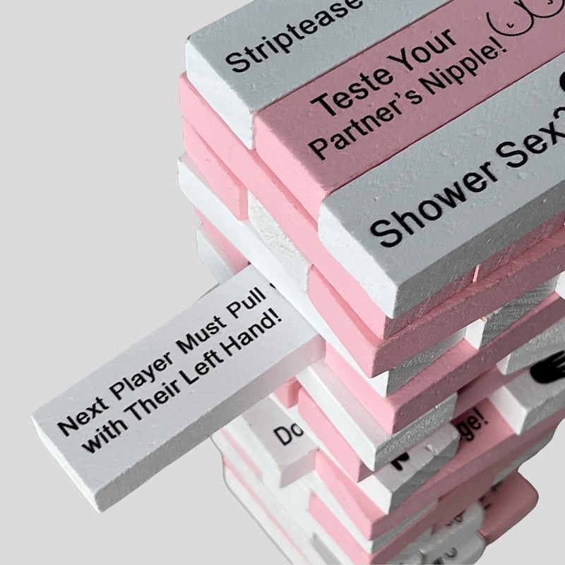 Naughty Jenga - Etsy