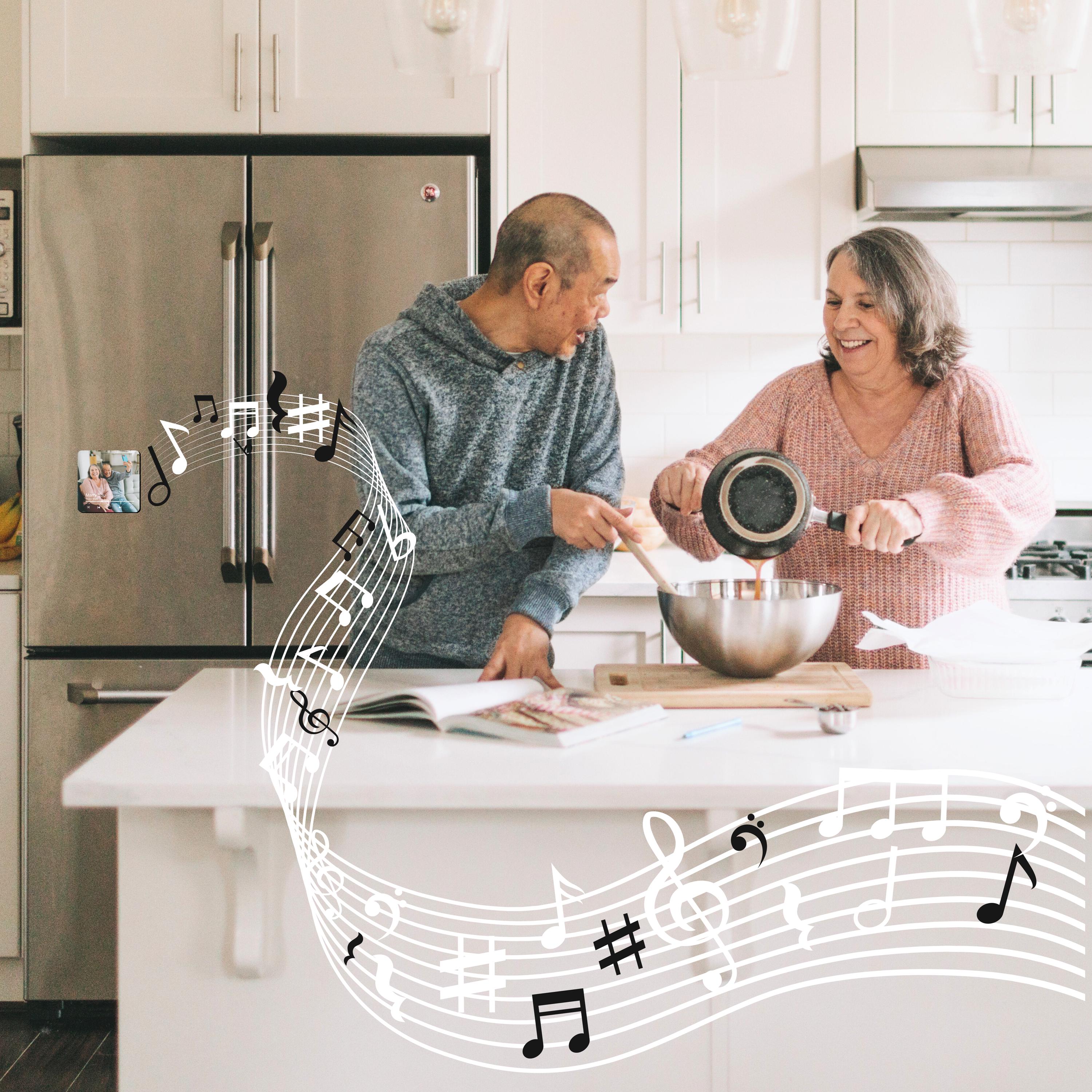 Personalized Music Fridge Magnet,custom Photo & Music Refrigerator ...