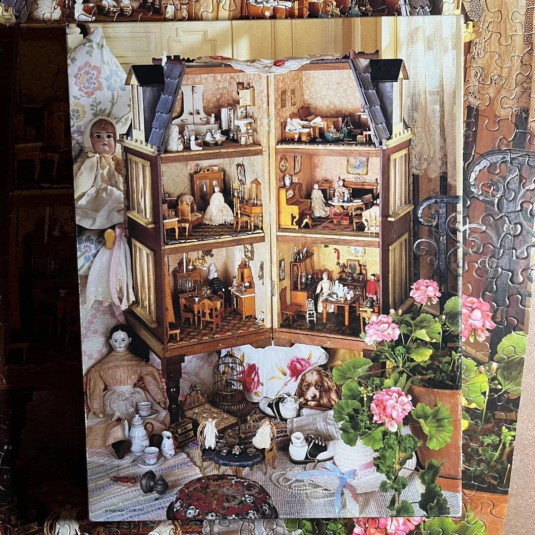 Vintage Springbok Memories in Miniature 500pc Doll House Puzzle ...