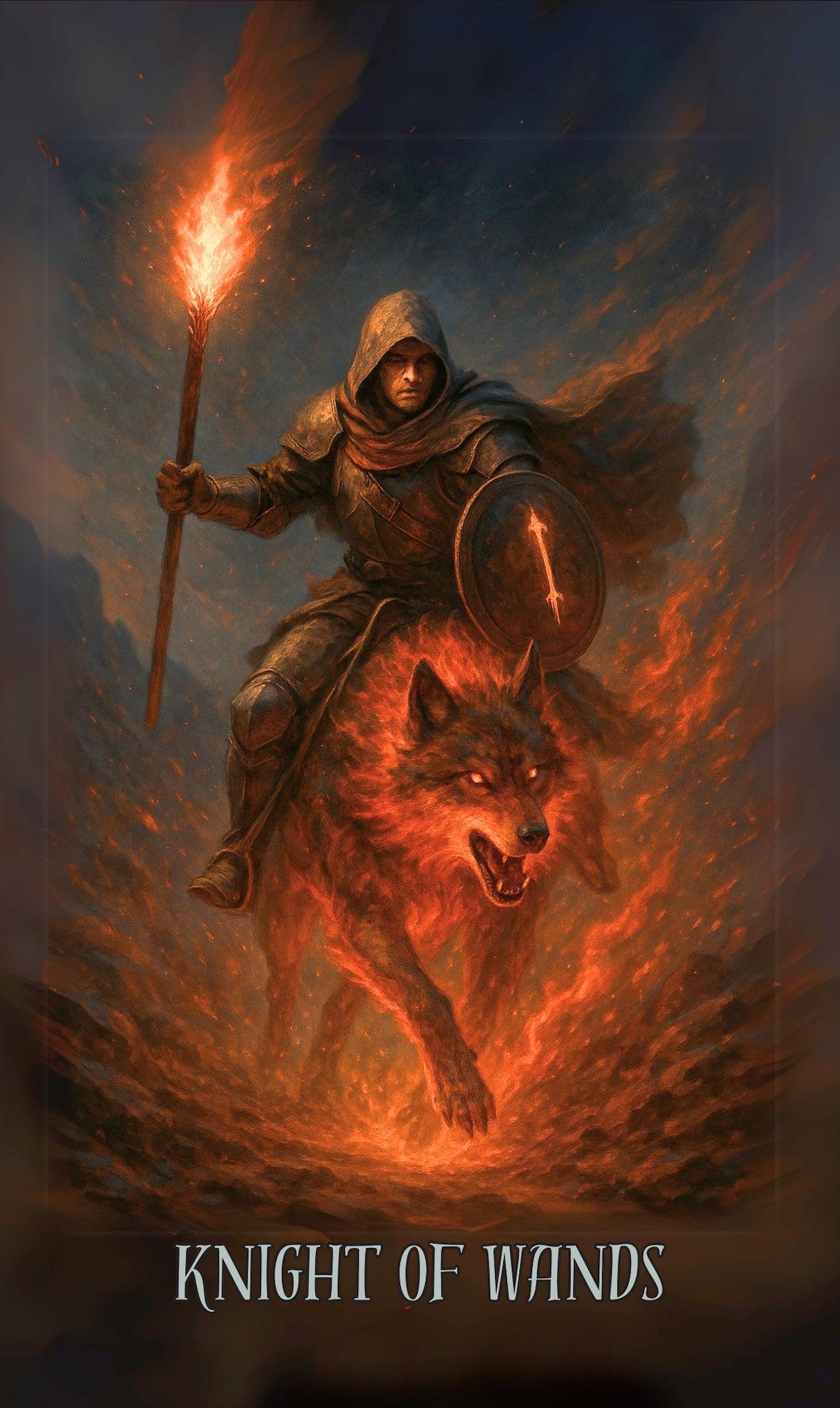 Whisper of Wolves Tarot Deck | Mystical Moonlight Fantasy Cards - Etsy