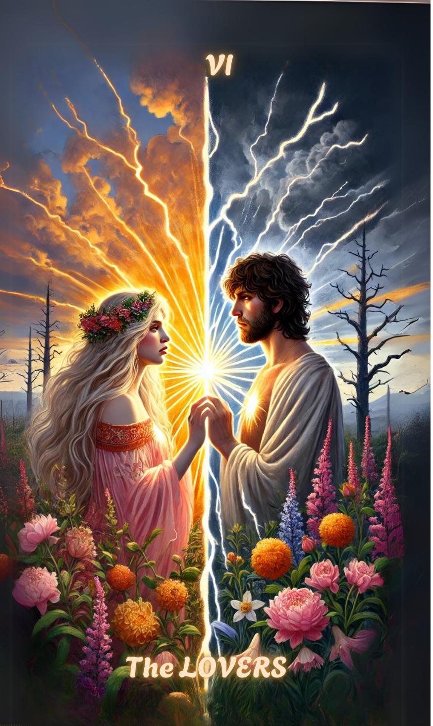 Two Sides of Fate Tarot Deck: Slavic Mythology, Shadow & Light ...