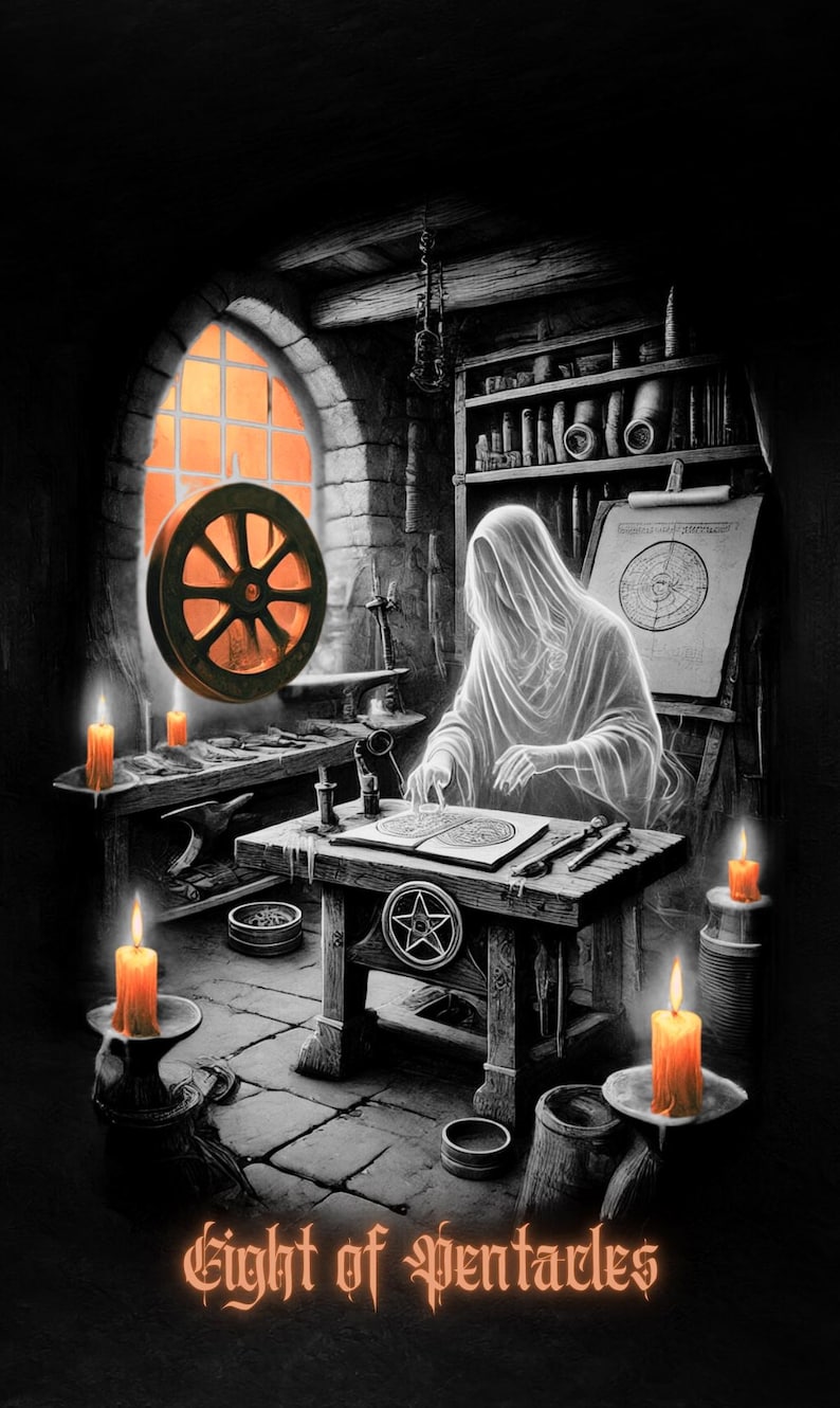 Gothic Tarot Deck With Mini-stories & Symbolic Art - the Memory Key ...