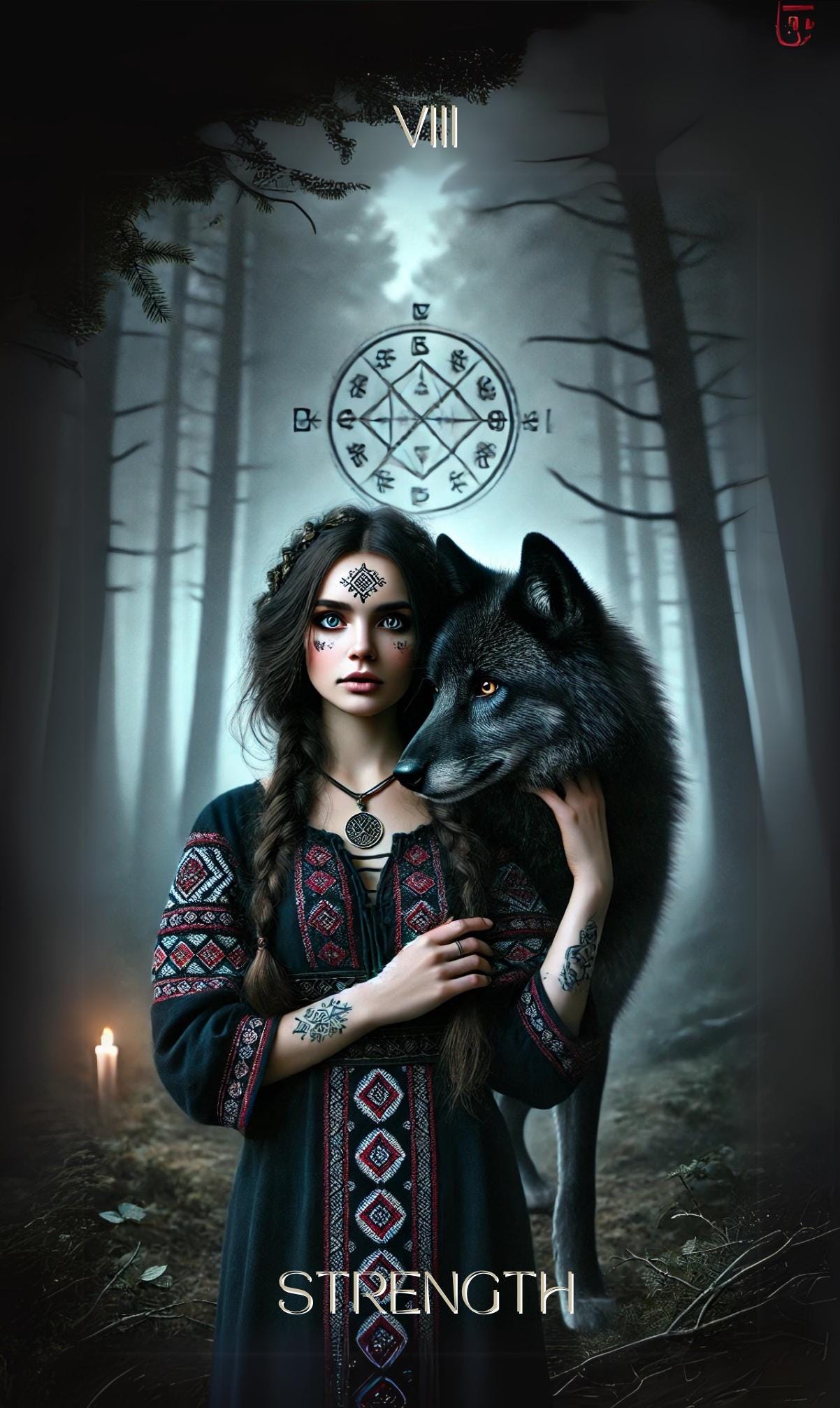 The Witch's Voice: Shadow and Root Tarot Deck—slavic Witchcraft ...