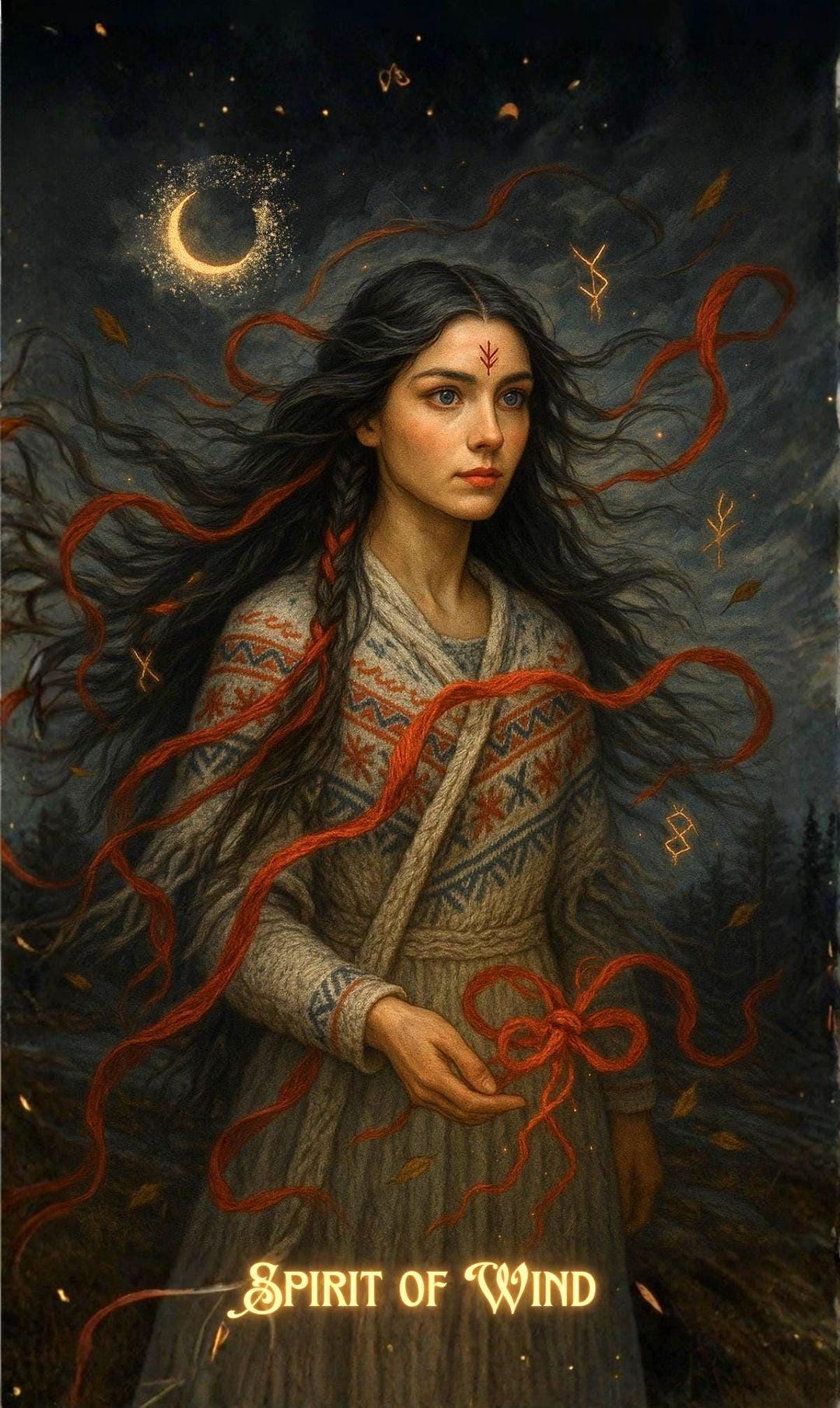 Women of Power Witch Circle Oracle Deck | Slavic Witches, Moon & Nature ...