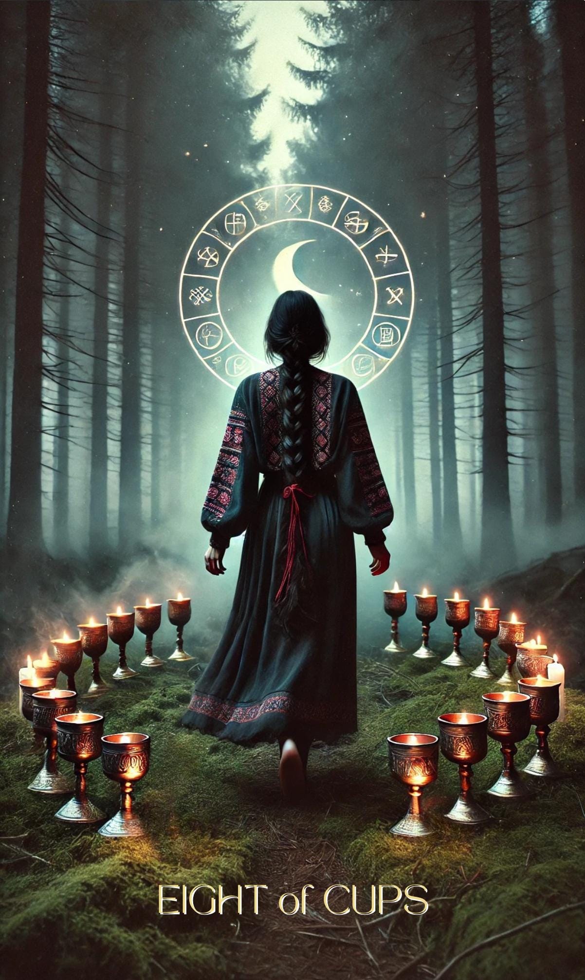 The Witch's Voice: Shadow and Root Tarot Deck—slavic Witchcraft ...