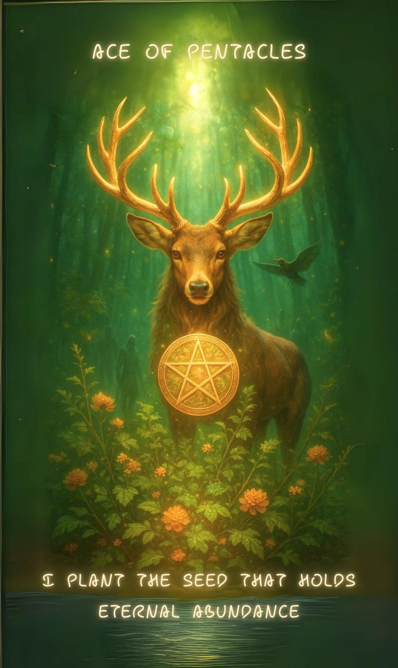 Mystical Tarot Deck - Eternal Sources, Energy Wisdom - Etsy