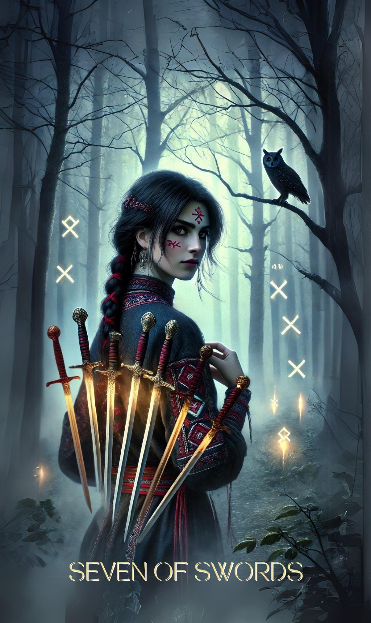 The Witch's Voice: Shadow and Root Tarot Deck—slavic Witchcraft ...