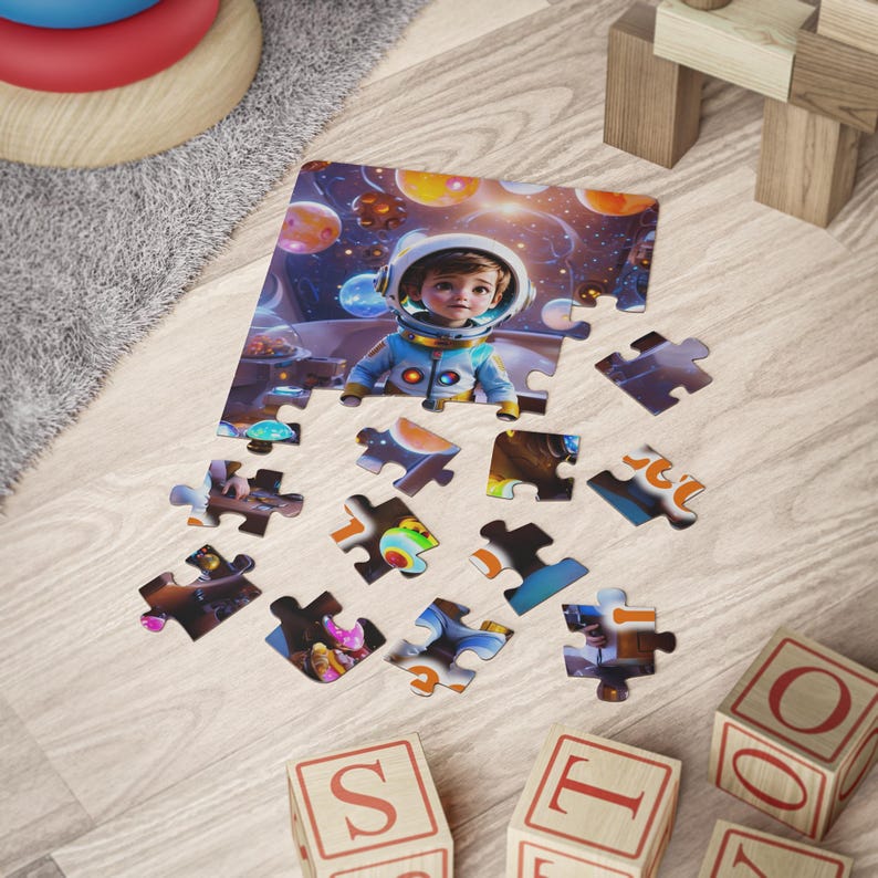 Personalized Kids Puzzle, 30-piece Customized Name/picture Jigsaw ...