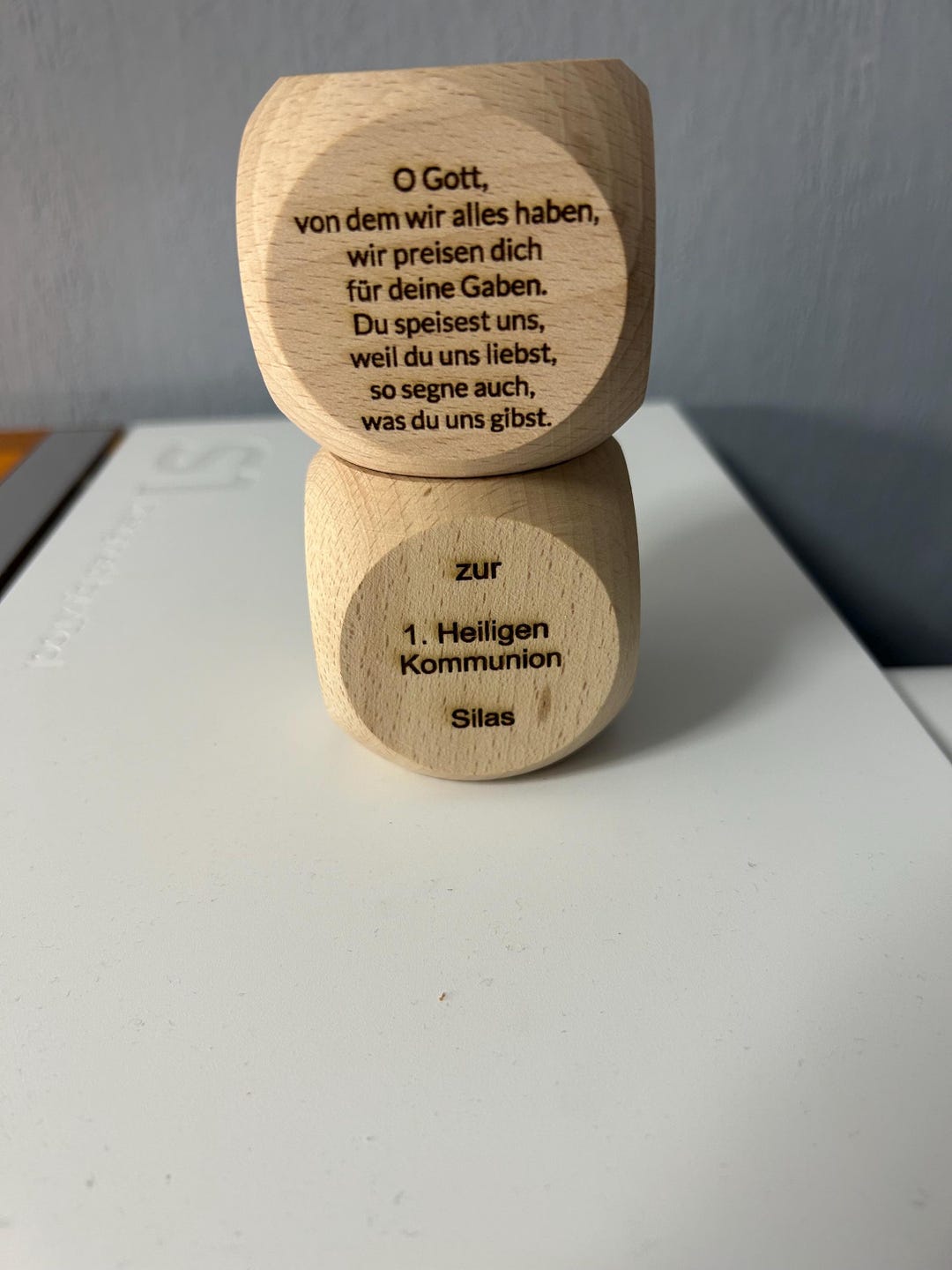 Prayer Cube for the 1st Holy Communion Personalizable - Etsy