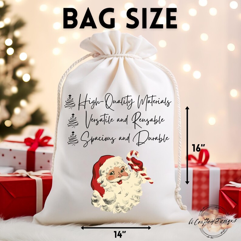 Special Delivery for Christmas Bag, Santa Sack With Custom Name and ...