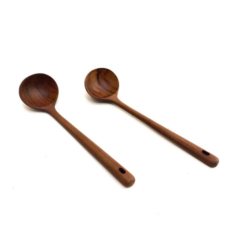 Teak Wood Ladle – Durable and Eco-friendly Cooking Utensil - Etsy