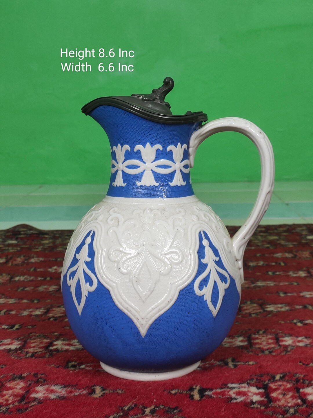 Victorian Jug, Antique 19th Century Jug, William Brownfield Jug ...