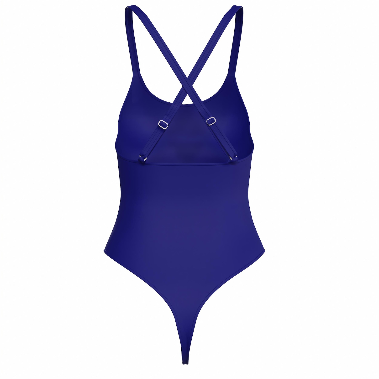 One-piece T-front Thong Swimsuit With Adjustable Spaghetti Straps and ...