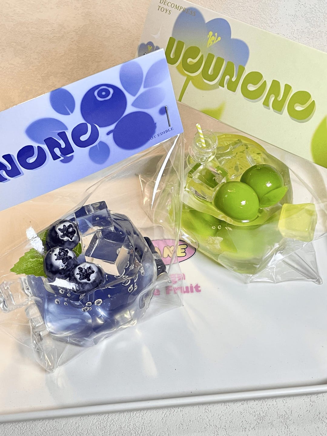 Lime Bubble Squishy Toy / Stress Relief Toy / Slime Toy / High ...