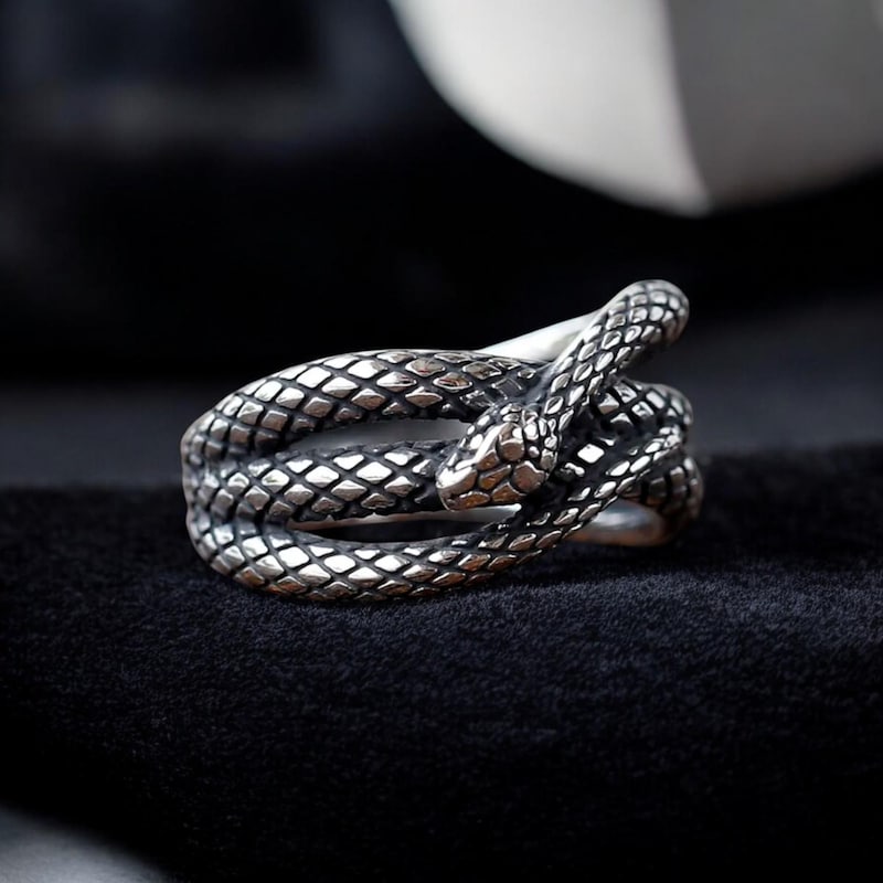 Serpent Ring - Etsy