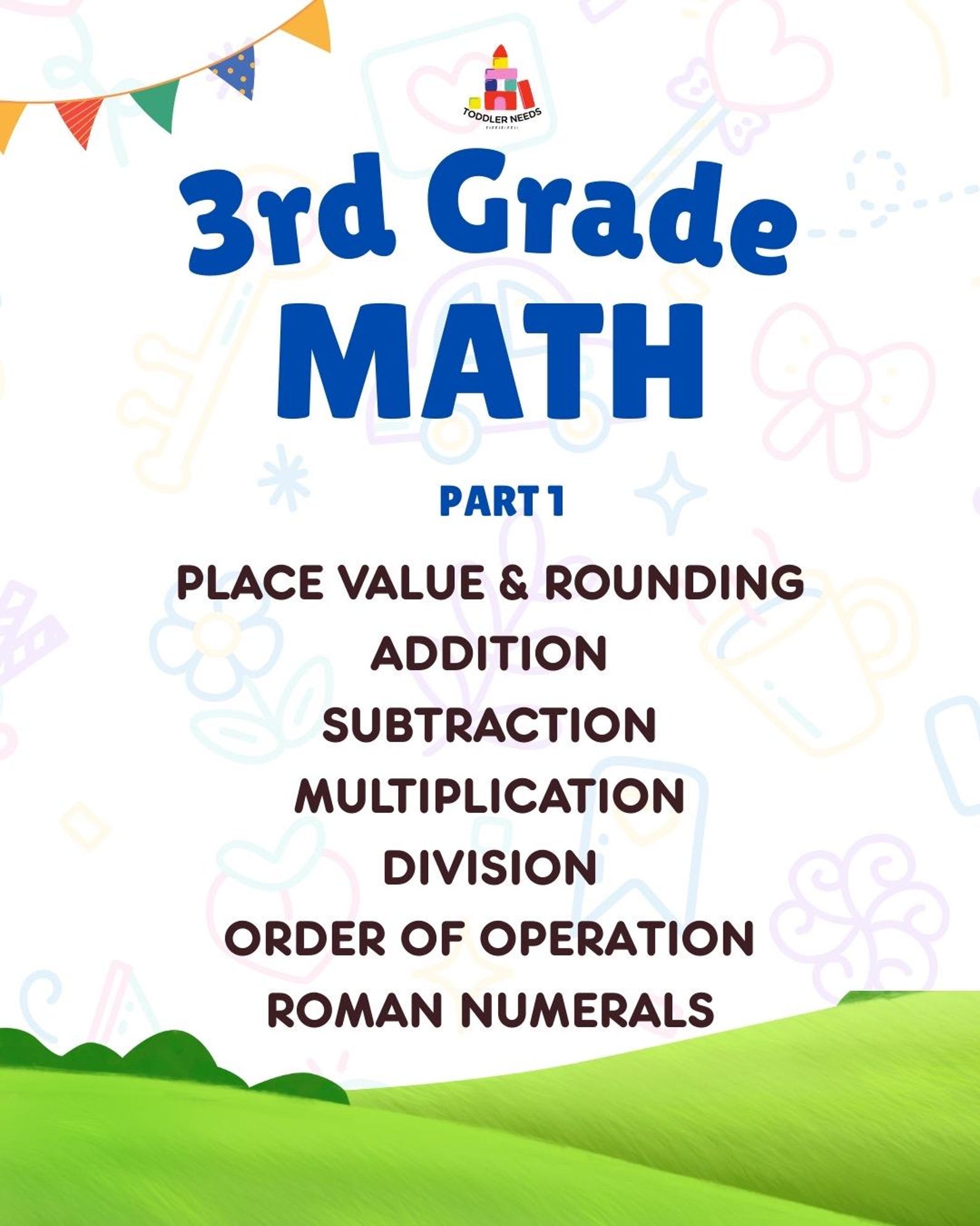 3rd Grade Singapore Math Worksheets: Place Value, Operations (PDF) - Etsy