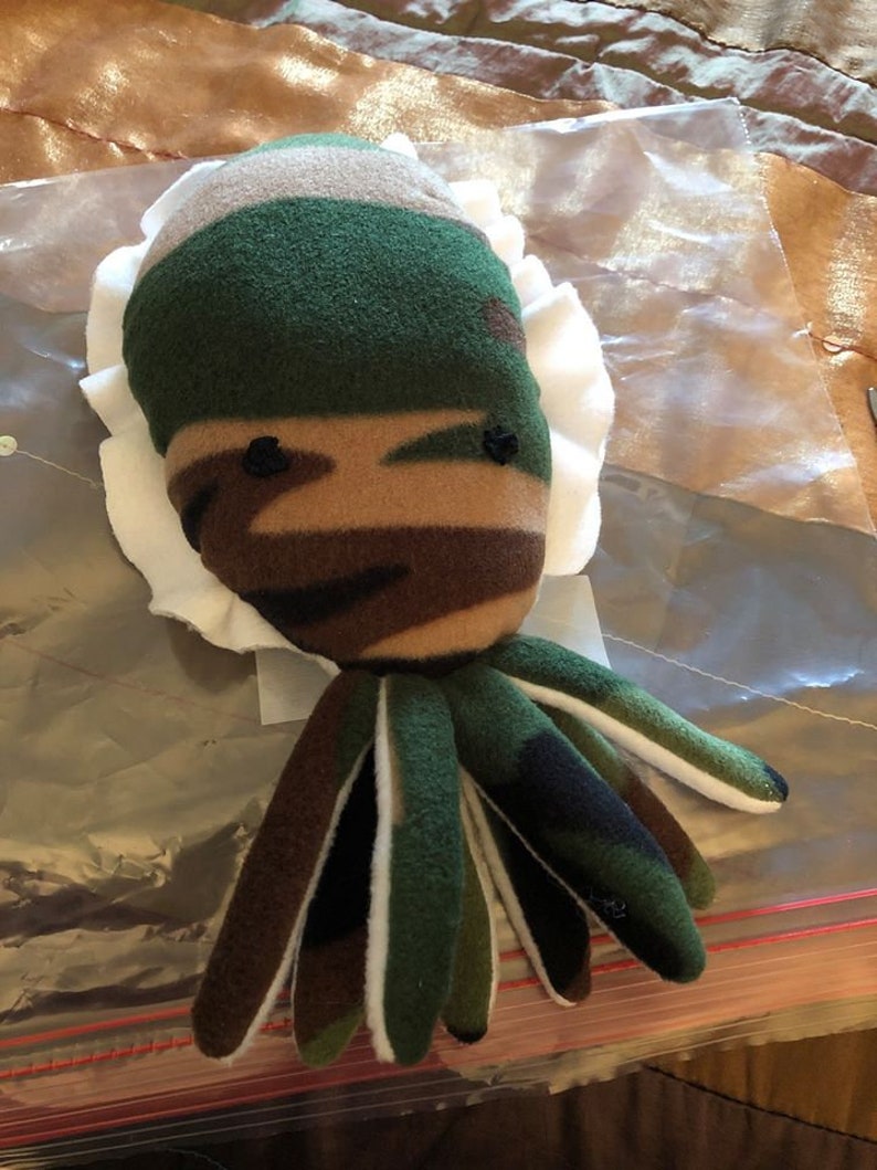 Cuttlefish Plush Cuttle Fish to Cuddle Hand Crafted Sea | Etsy