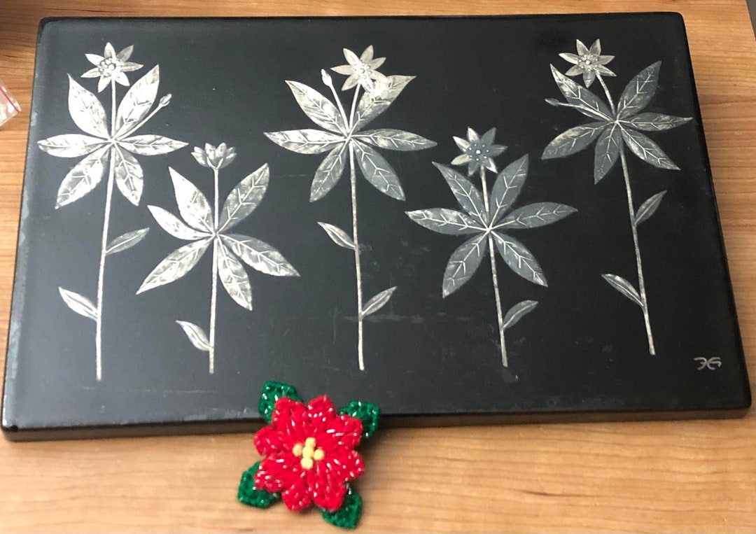 Authentic Heinz Erret Wall Plaque, Rare Sterling Silver Wall Art ...