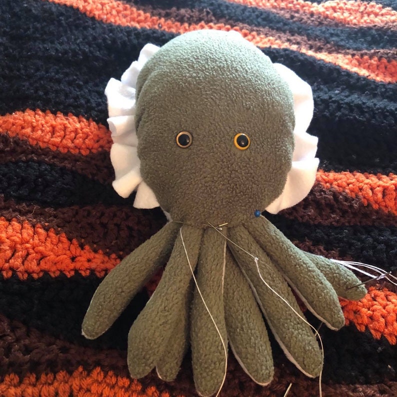 Cuttlefish Plush Cuttle Fish to Cuddle Hand Crafted Sea | Etsy