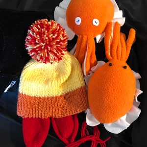 Cuttlefish Plush, Cuttle Fish to Cuddle, Hand Crafted Sea Animals ...