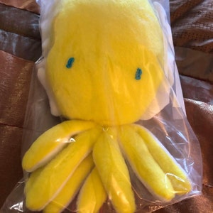 Cuttlefish Plush, Cuttle Fish to Cuddle, Hand Crafted Sea Animals ...