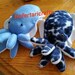 Cuttlefish Plush, Cuttle Fish to Cuddle, Hand Crafted Sea Animals ...