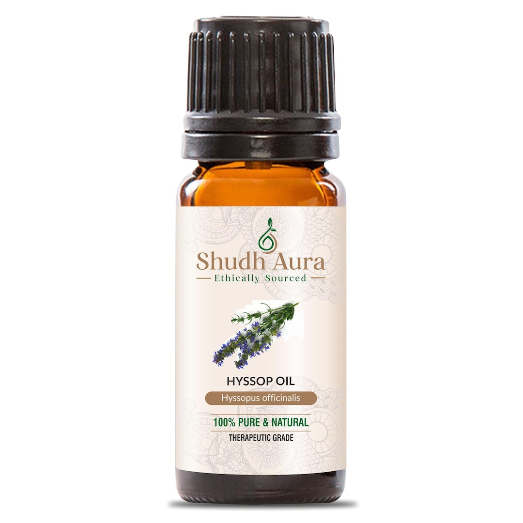 Hyssop Oil | 100% Pure, Natural and Therapeutic | Premium Grade ...