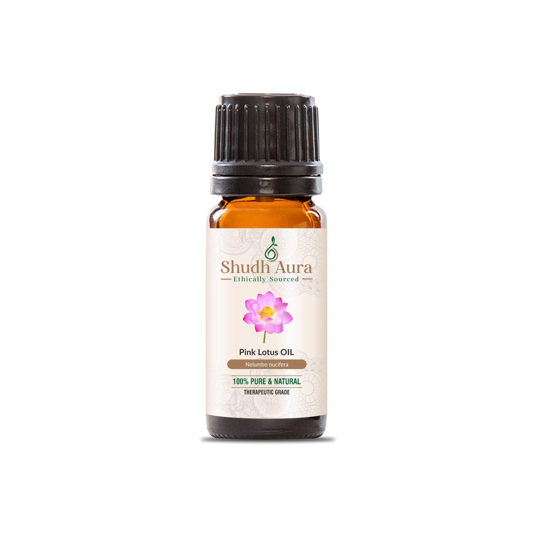 Pink Lotus Oil | 100% Pure, Undiluted and Natural | Therapeutic Grade ...