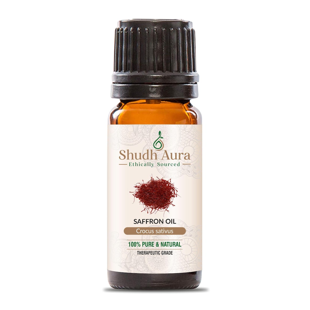 Saffron Essential Oil | 100% Pure, Undiluted and Natural | Therapeutic ...