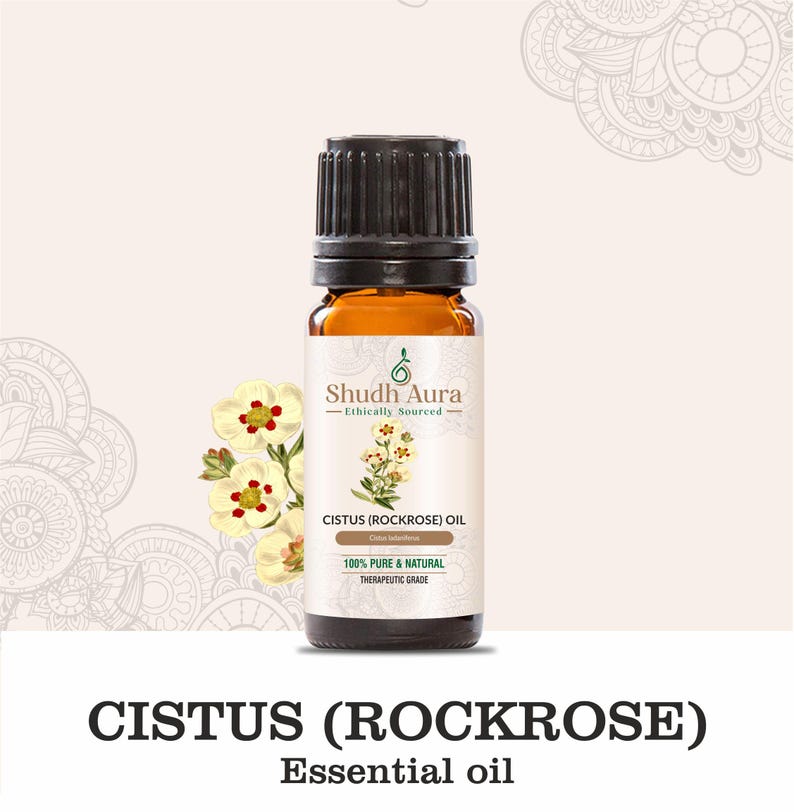 Cistus (rock Rose) Essential Oil | 100% Pure, Natural, and Undiluted ...