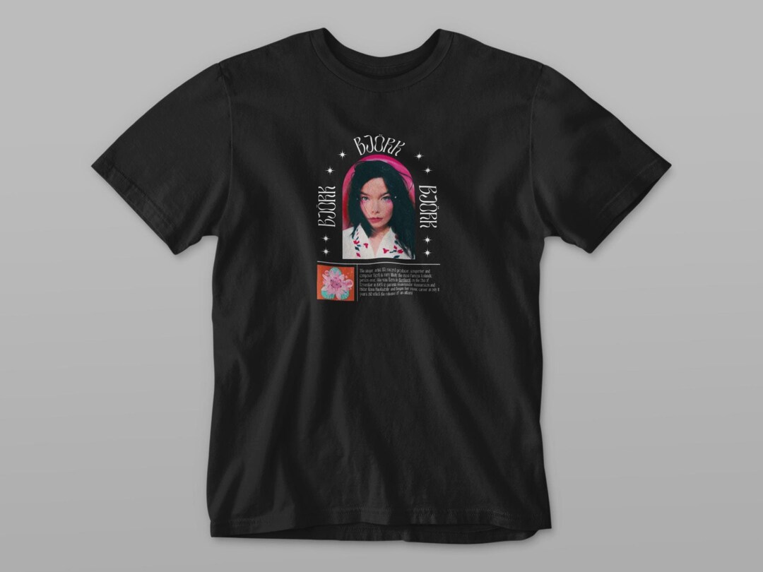 Björk Shirt, Björk 2025, Vintage Unisex Björk, Bjork Unisex Retro 90s T ...