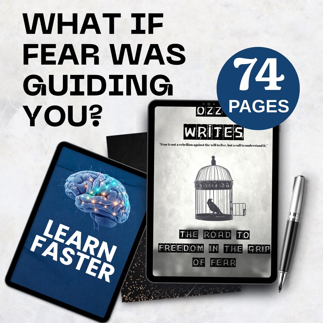 Overcome Fear & Anxiety Workbook PDF | Mental Health, Mindfulness Self ...