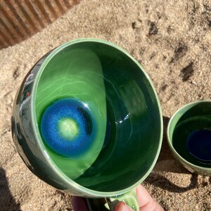 Tree Mug, Handmade Ceramic Mug, Green Tree Mugs, Large Tree Mugs, Gifts ...