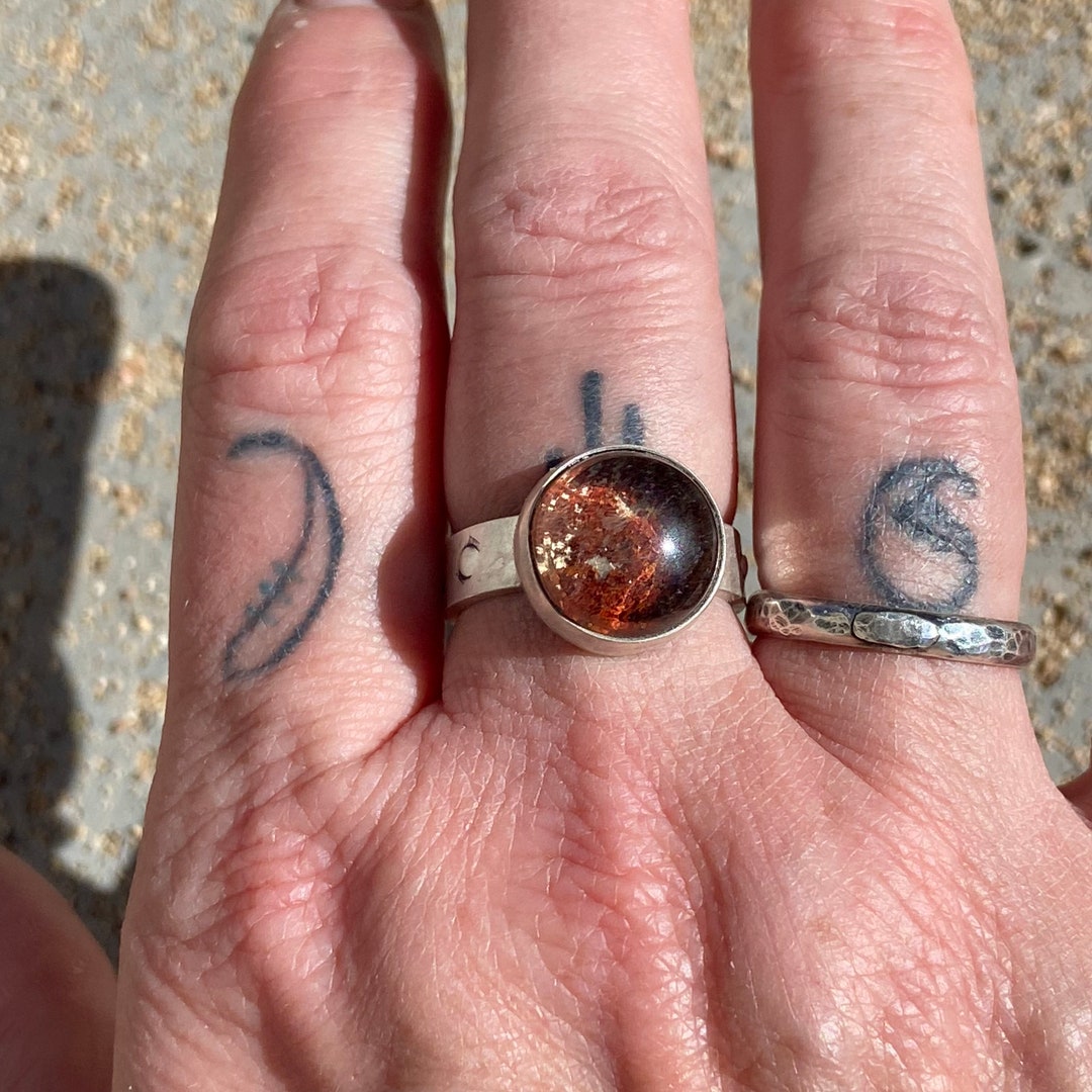 Lodolite Ring, Handmade Lodolite Ring - Etsy