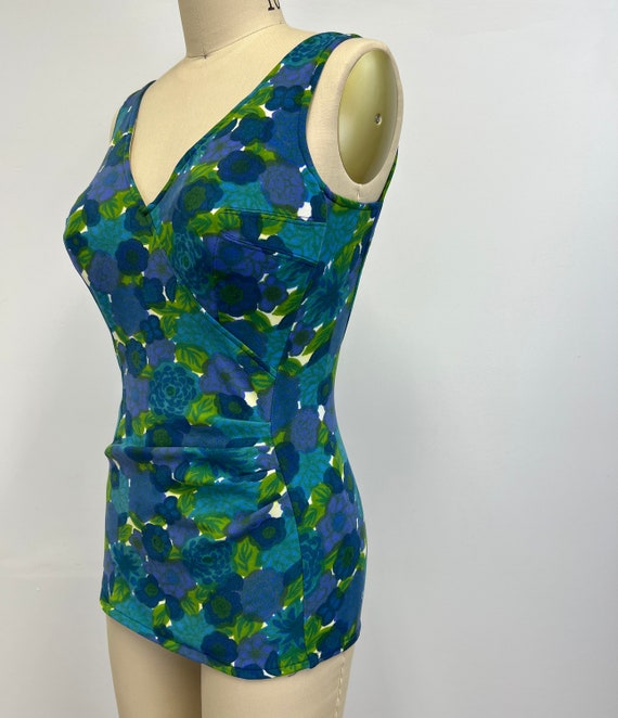 Vintage 60s Bathing Suit | Womens One Piece Swim Suit… - Gem