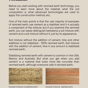 Rammed Earth Construction Guide (PDF) — 100% Natural Earth ...