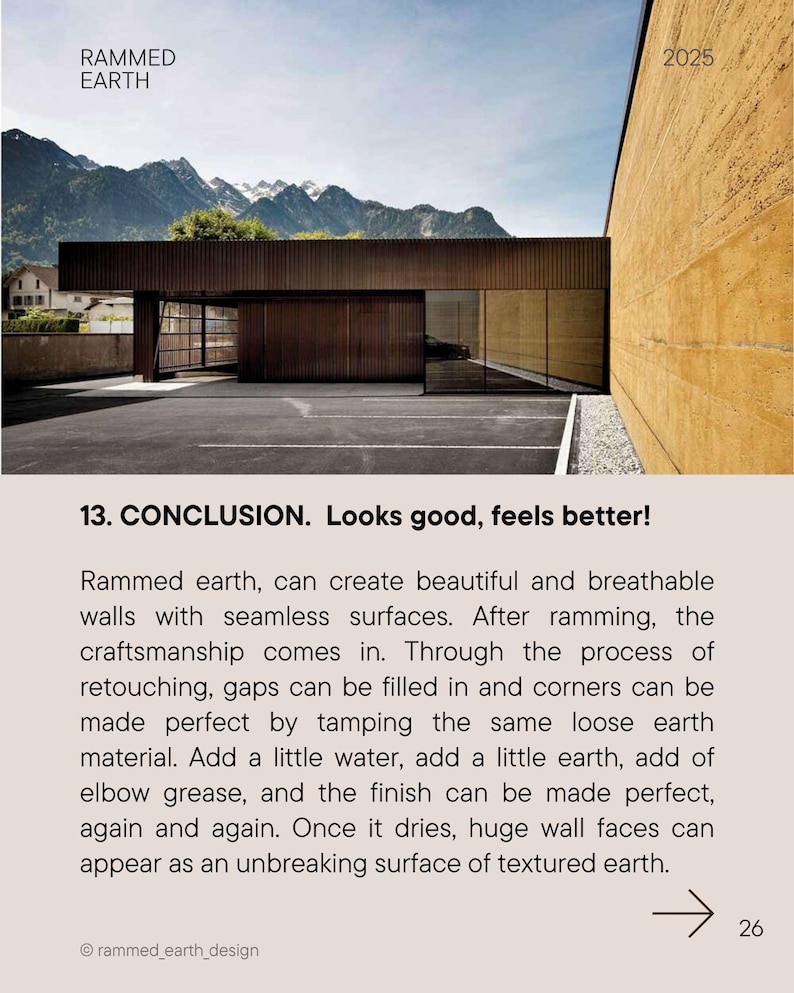 RAMMED EARTH Construction – Introductory Guide | Principles, Materials ...