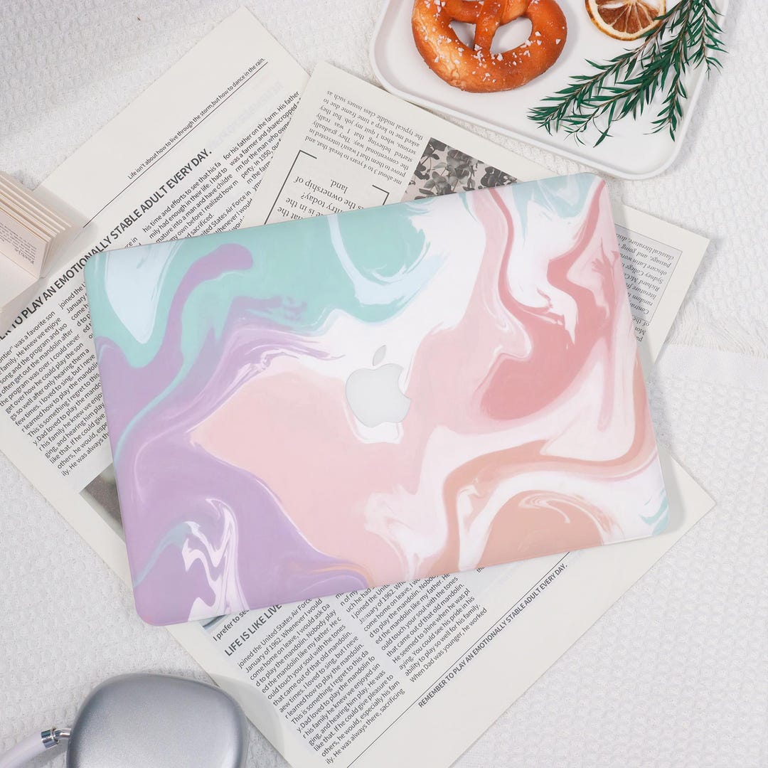 Custom Colourful Textures New Laptop Cover for 2025 M4 MacBook Air 15 ...